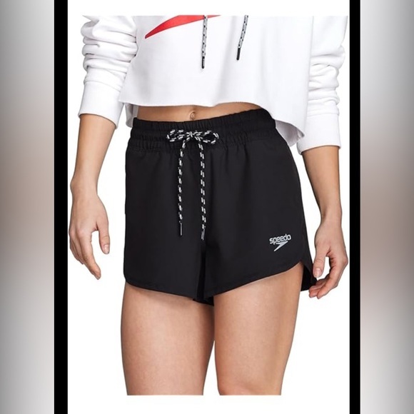 Speedo | Swim | Speedo Woven High Rise Swim Shorts Women Size Medium ...